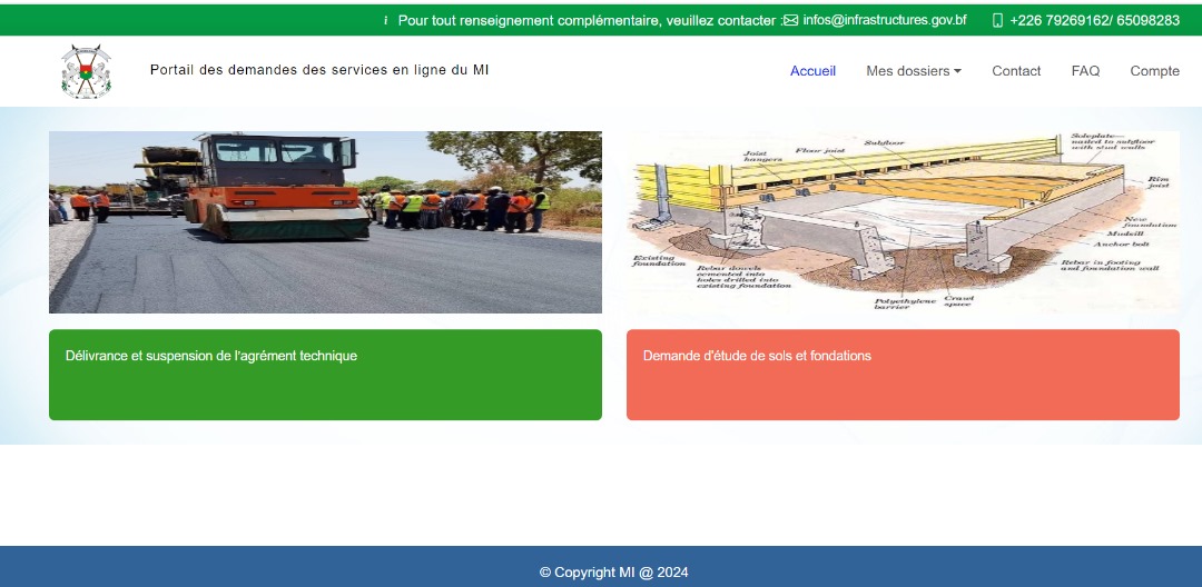 Burkina/ Infrastructures : L’obtention des demandes d'agréments ...
