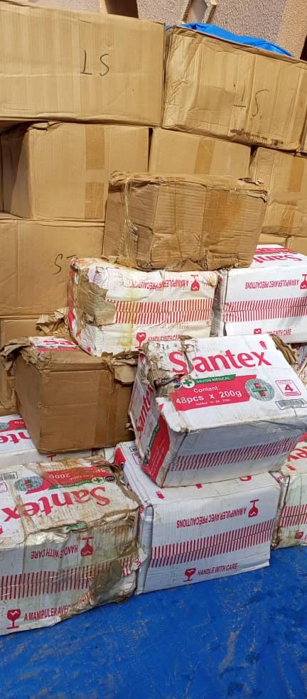 Lutte contre la Fraude : Plus de 1600 cartons de savon Santex ...
