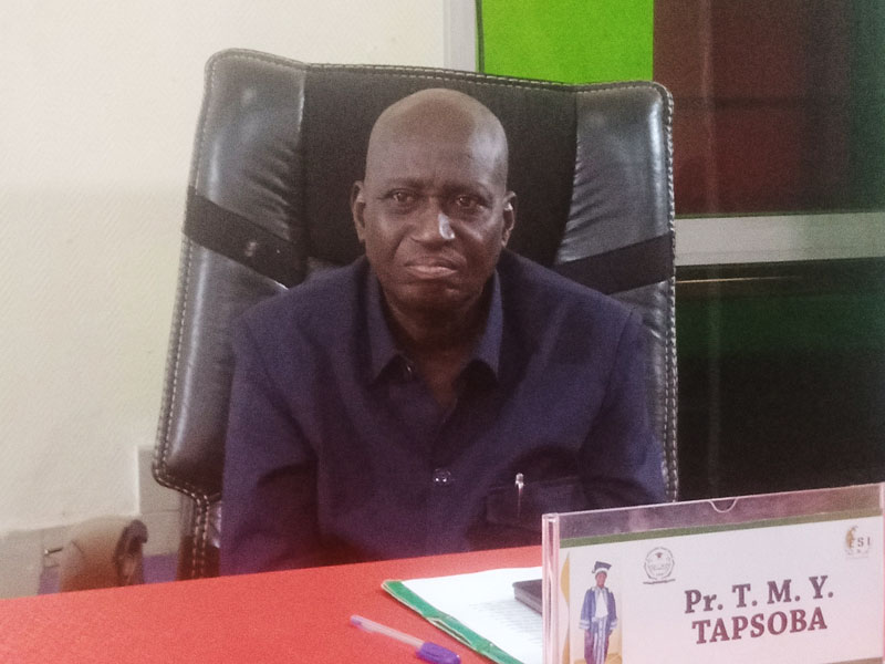 Burkina/Vie universitaire : Le Pr Théodore Marie Yves Tapsoba de l ...
