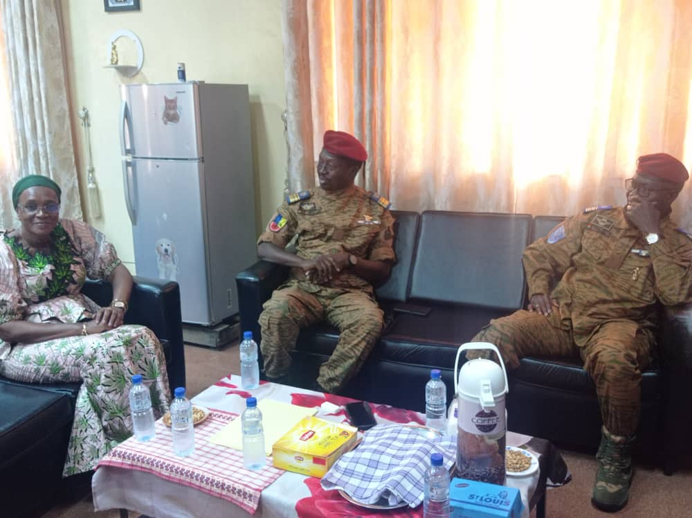 Burkina Faso : La ministre Nandy Somé/Diallo exprime sa solidarité aux ...