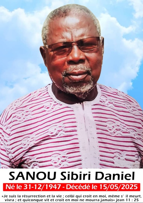 Décès de papa Sanou Sibiri Daniel : Remerciements - leFaso.net