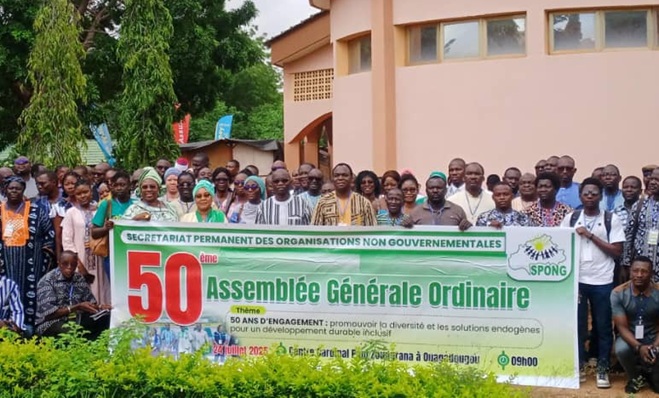 Burkina : Le SPONG célèbre 50 ans d’engagement pour un développement ...